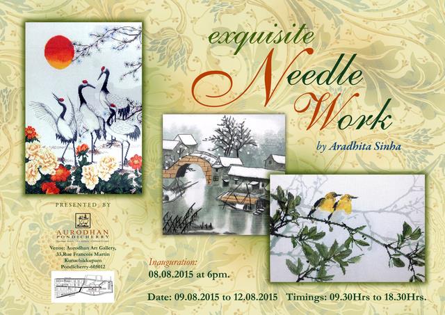 exquisite needle work