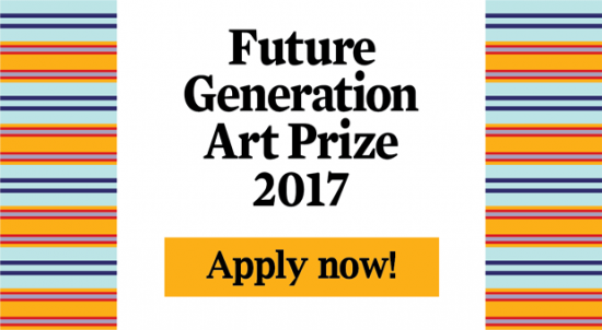 Call for applications: Future Generation Art Prize