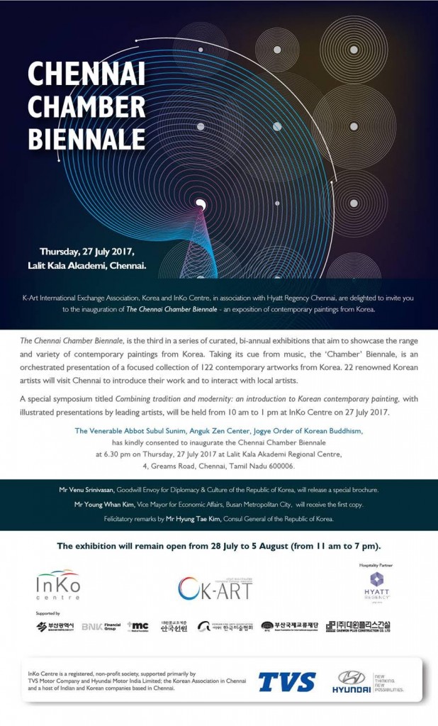 The Chennai Chamber Biennale