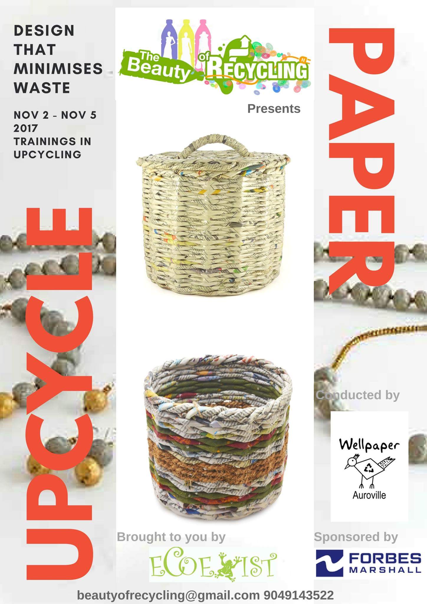 Wellpaper recycling event in Pune