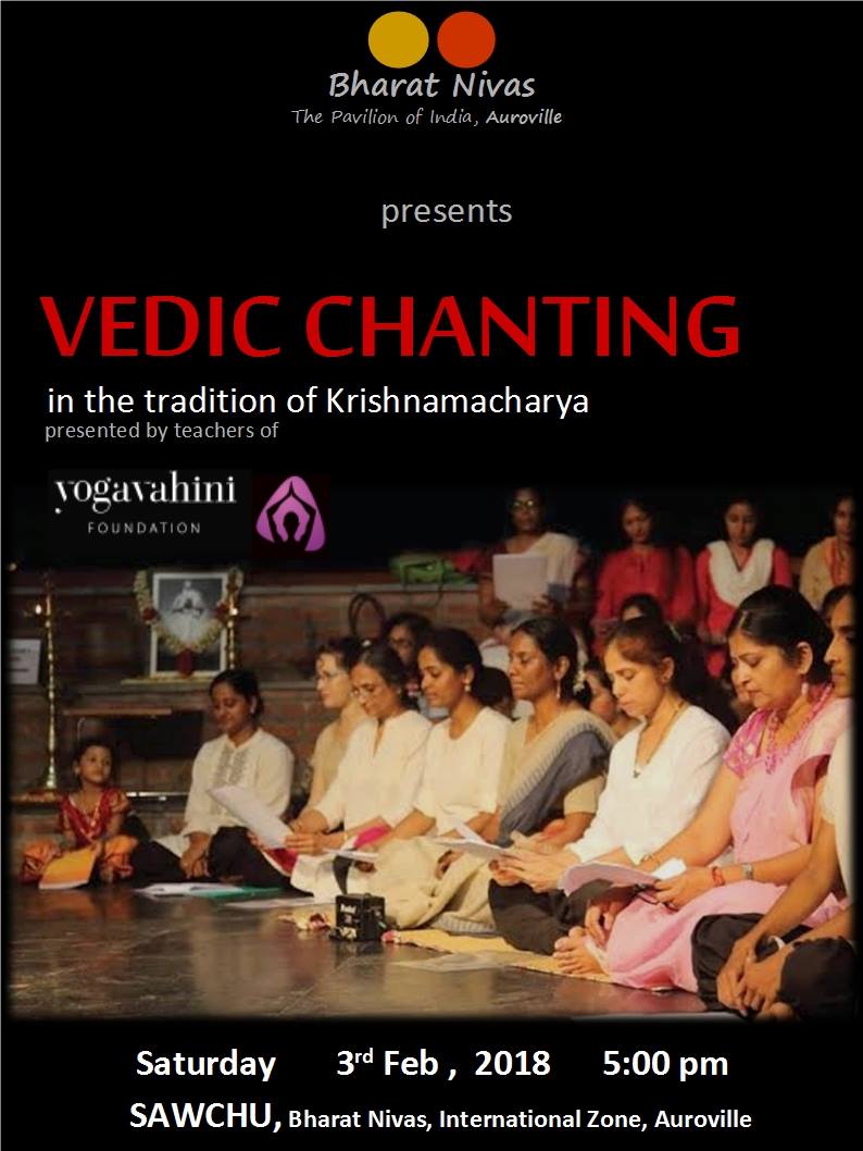Vedic Chanting at Bharat Nivas