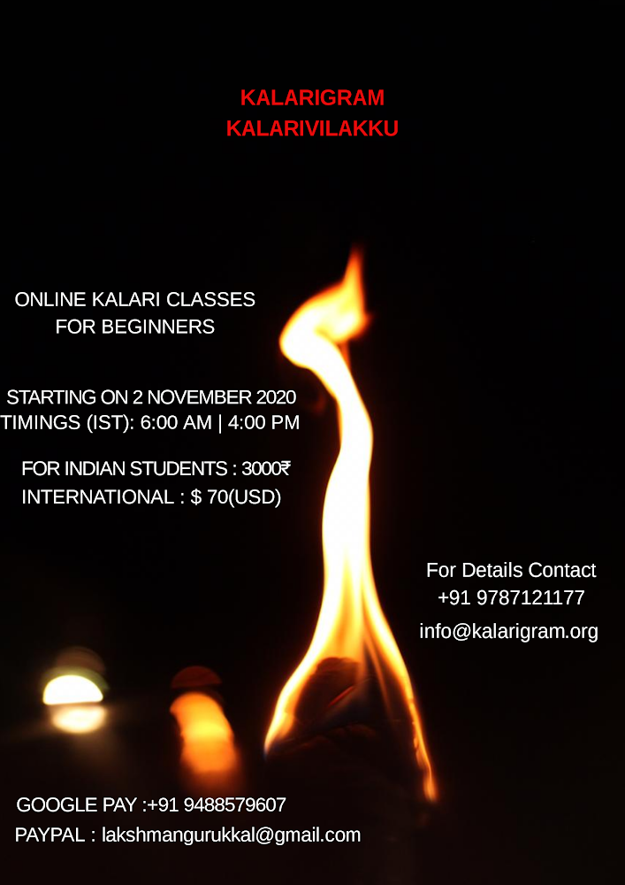 Online Kalari classes for beginners.