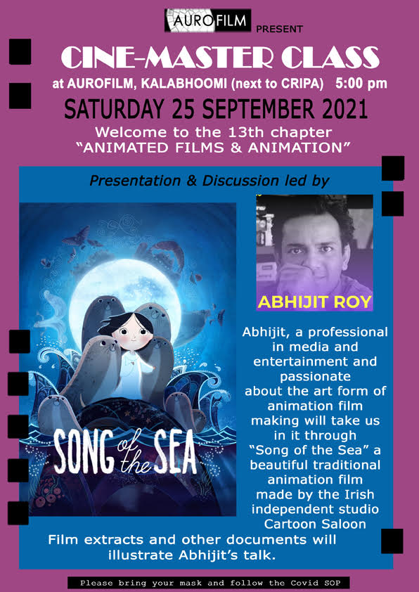Cine-Master Class: ‘Animated Films & Animation’ By Abhijit Roy