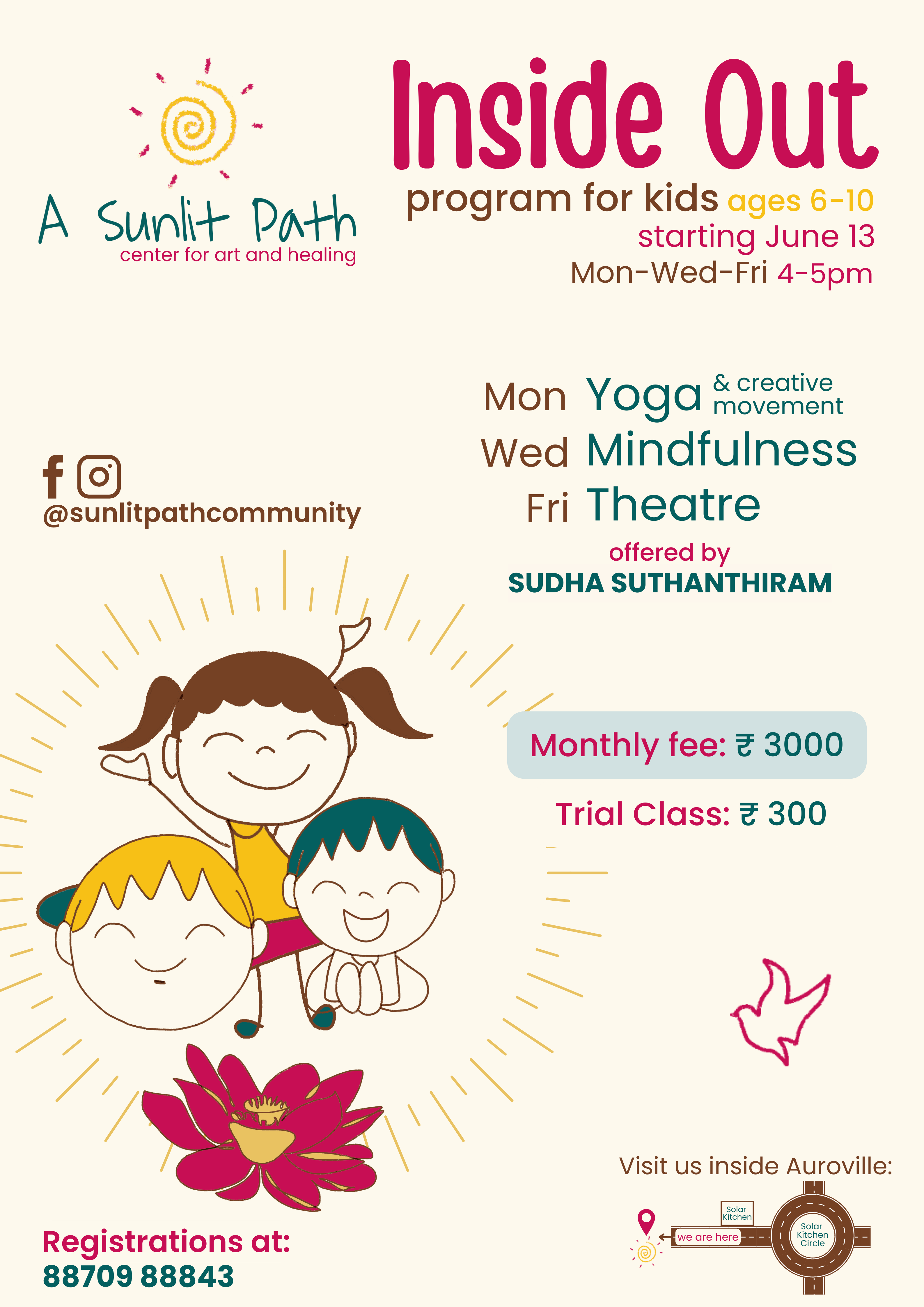 Classes: ‘Inside Out’ Program for Kids