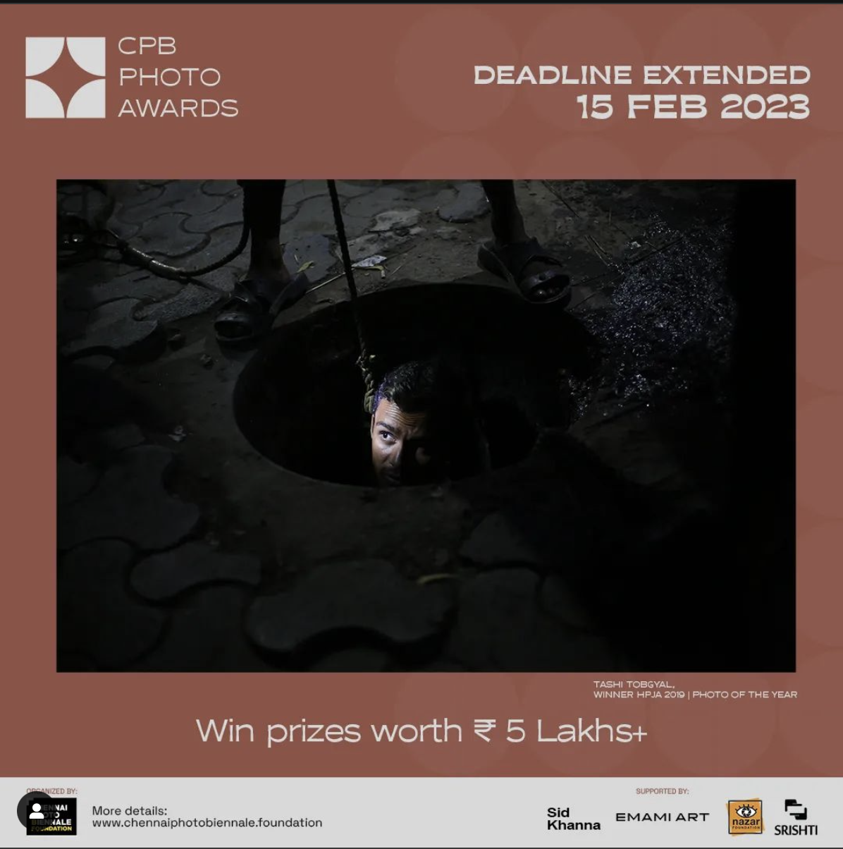 Call for Submissions: CPB Photo Awards – Last Date 15 February