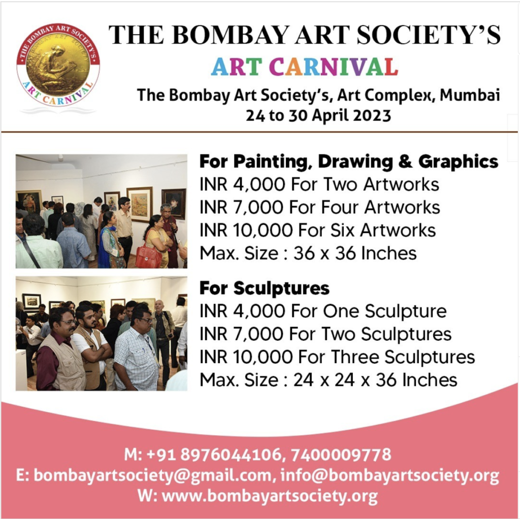 Call for Entries: The Bombay Art Society’s
