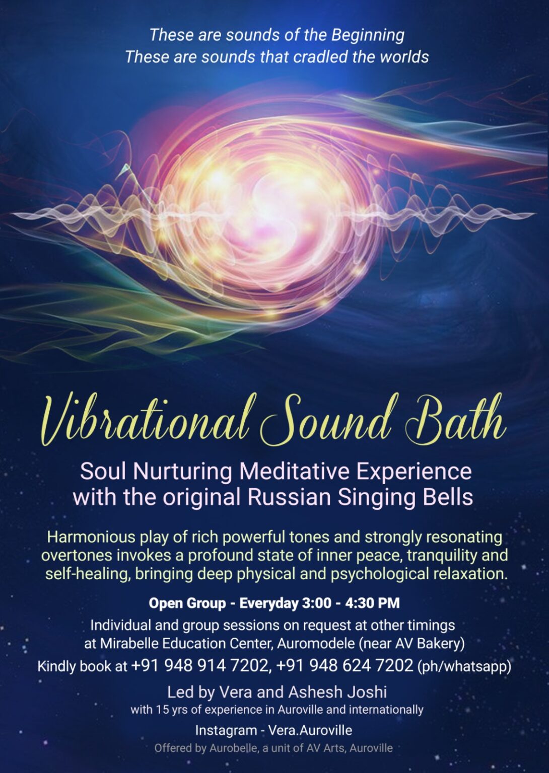 Workshop: Vibrational Sound Bath