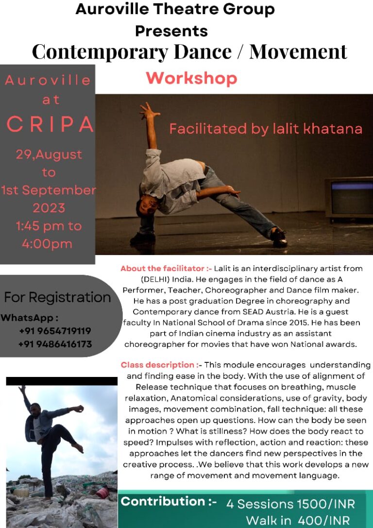 Workshop: Contemporary Dance Workshop