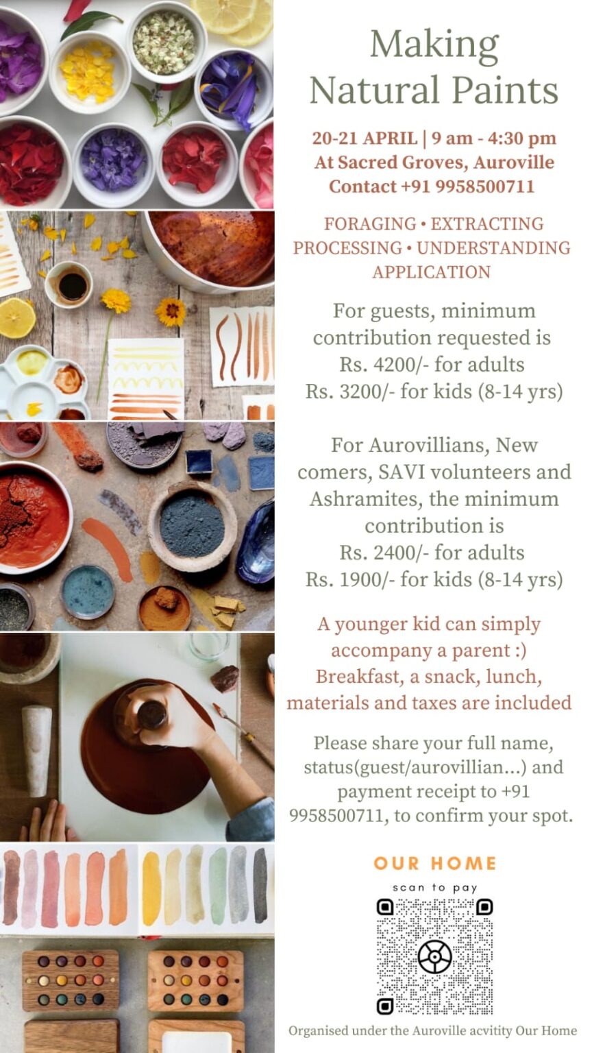 Making Natural Paints Water Colors and Wall Paints