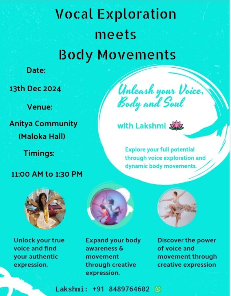 Vocal Exploration meet Body Movements