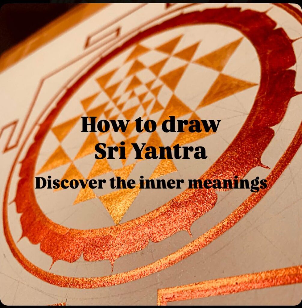 How to draw a Sri Yantra