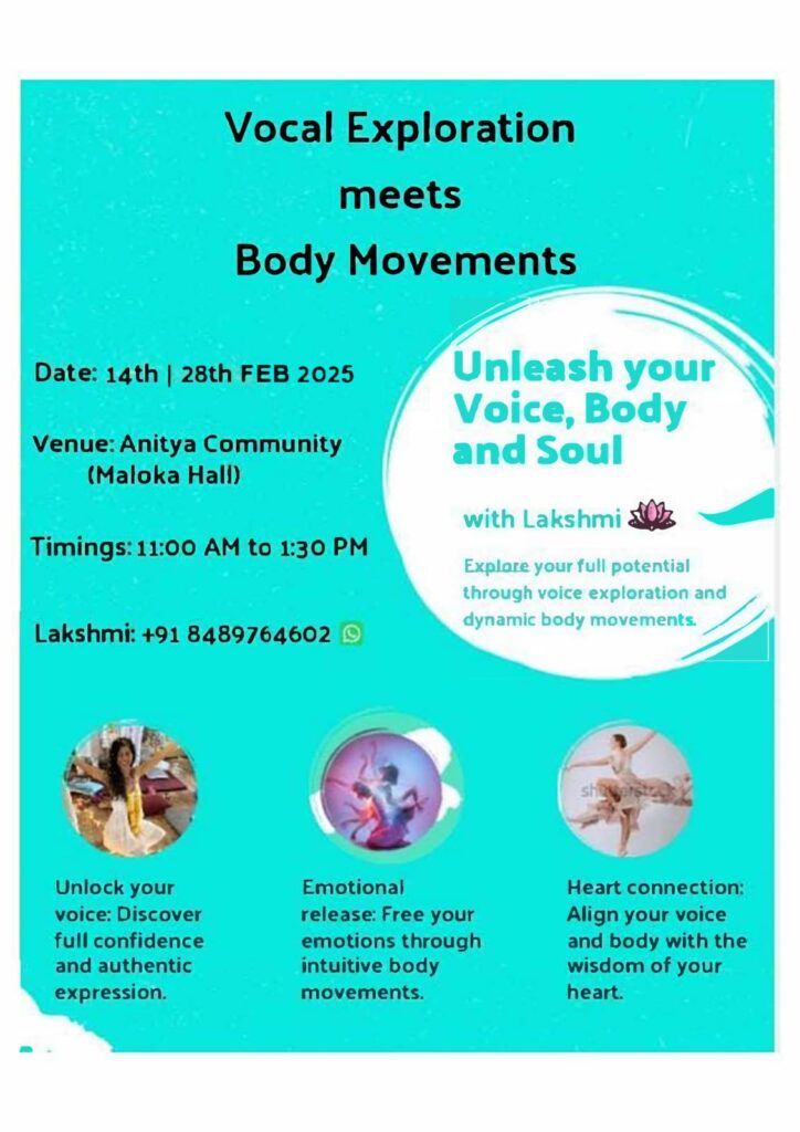 Vocal Exploration Meets Body Movement